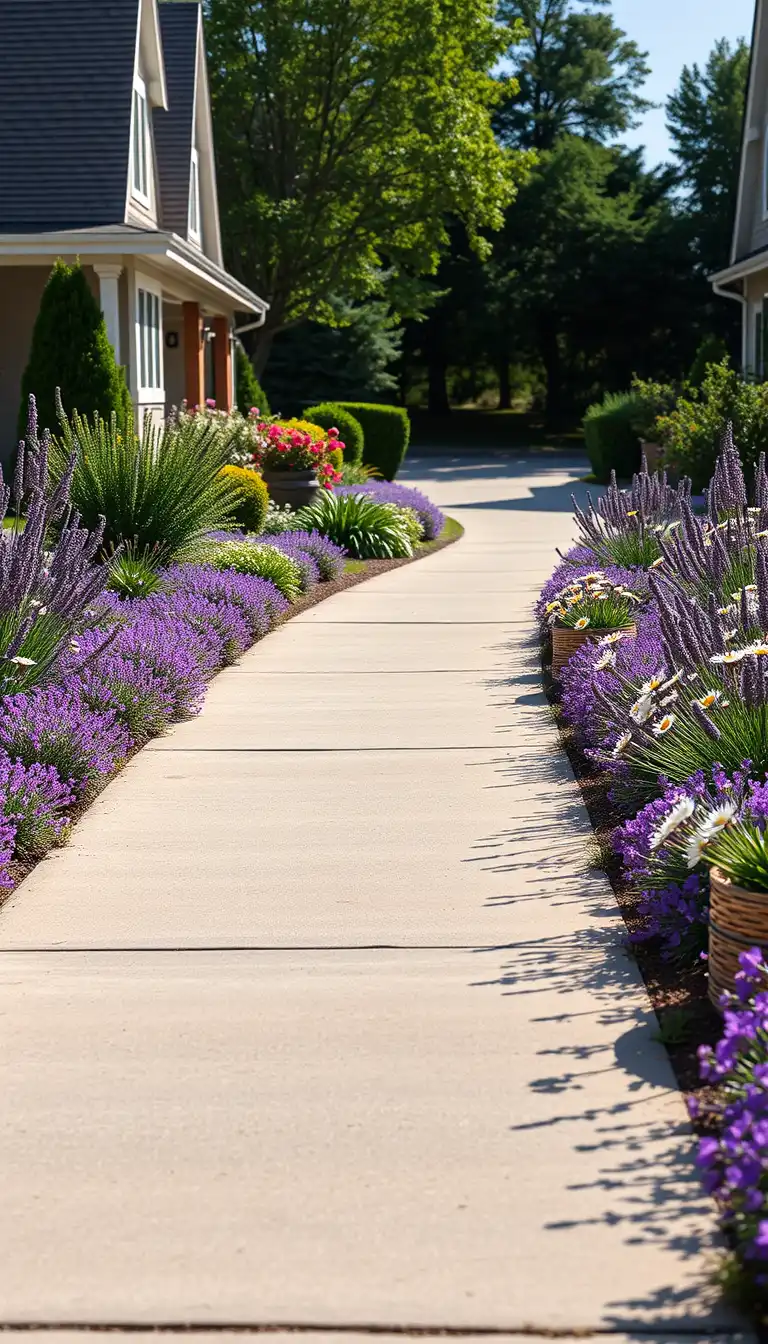 16 Driveway Landscaping Ideas That Will Instantly Boost Your Curb ...